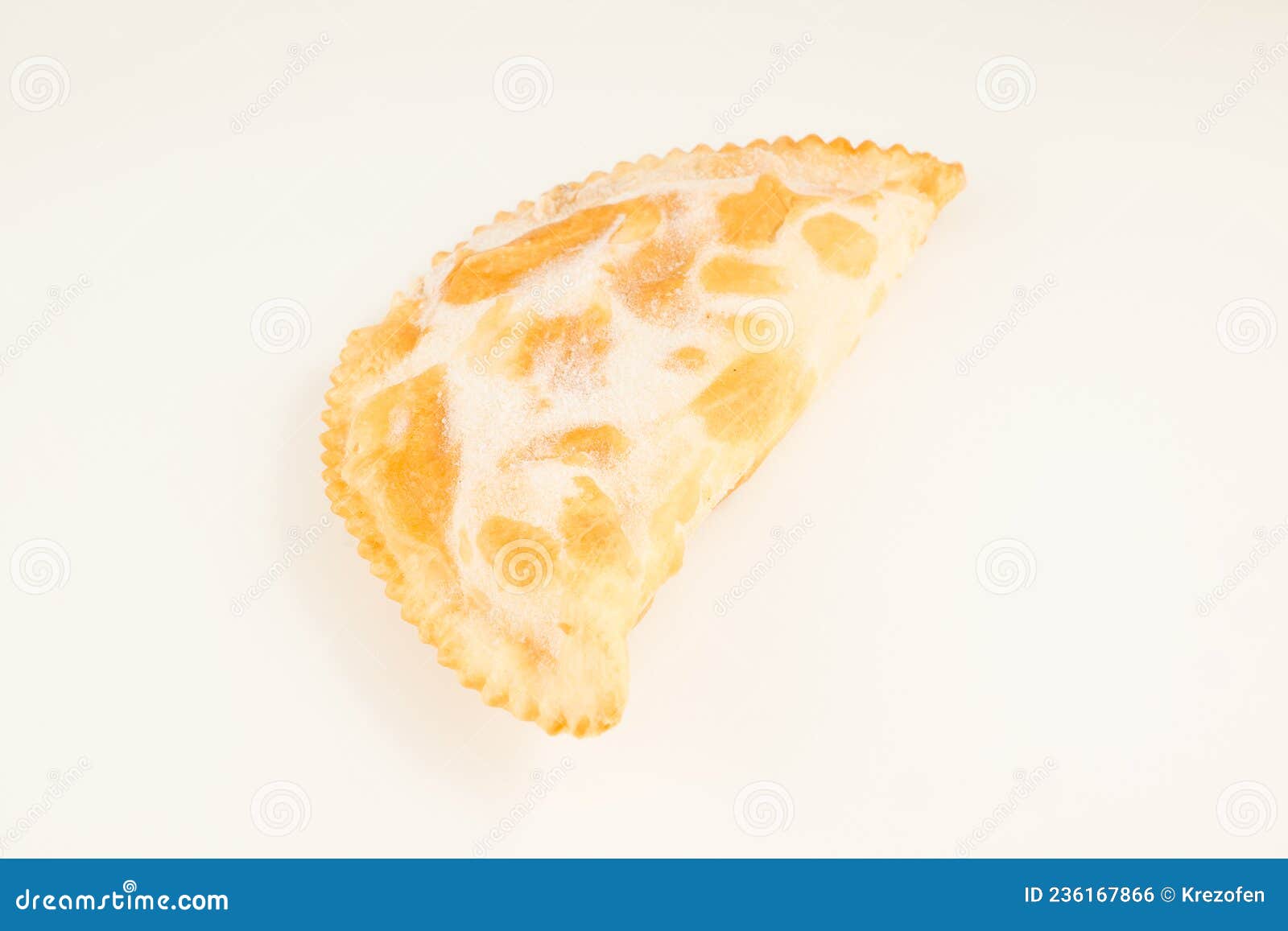 Frost covered cheburek stock photo. Image of cooking - 236167866
