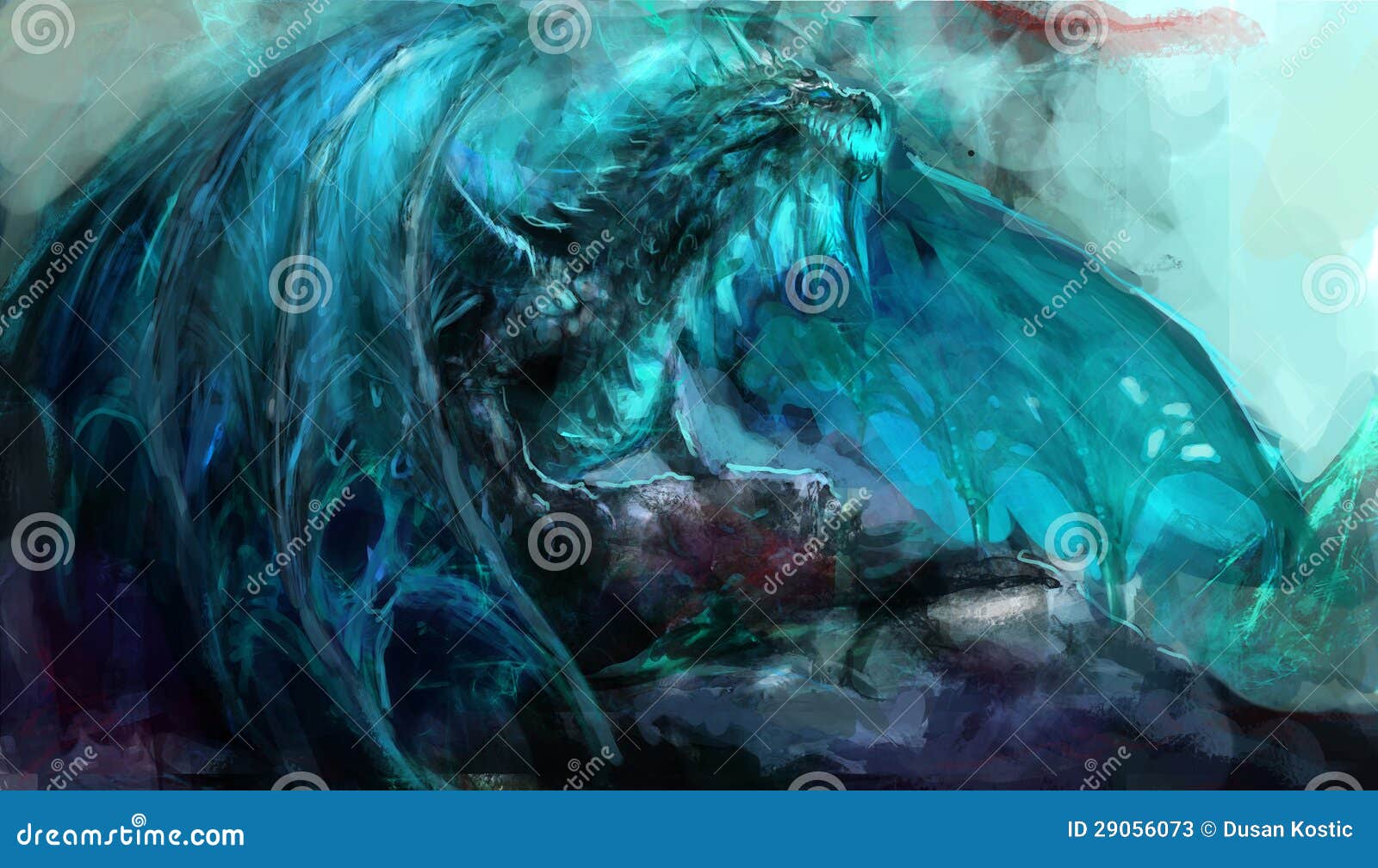 Dragon Death Stock Illustrations – 471 Dragon Death Stock Illustrations ...