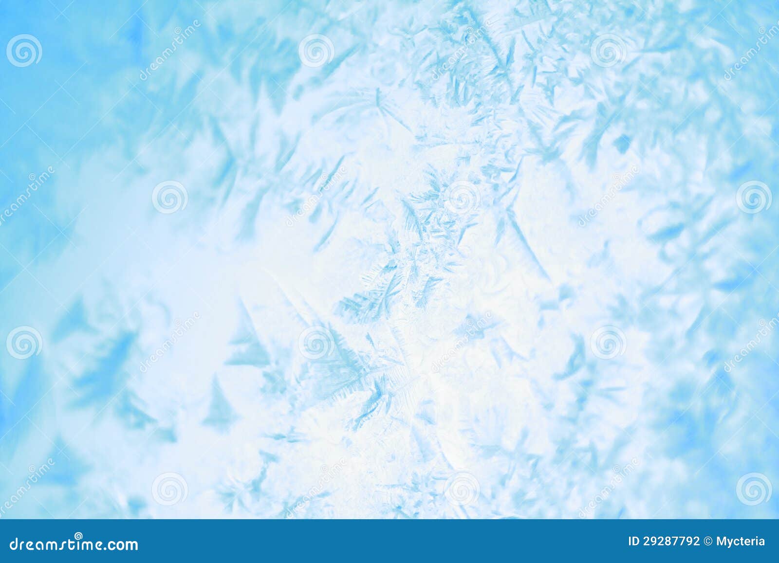 Frost en cristal foto de archivo. Imagen de azul, calculado - 29287792