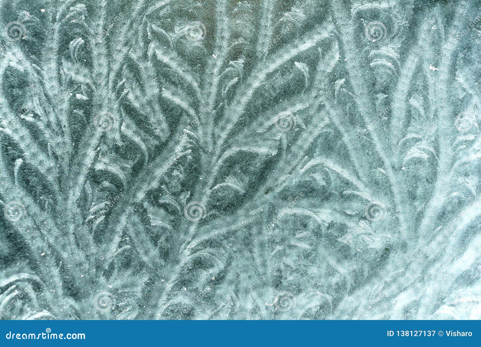 Frost on Glass Pattern stock image. Image of cold, natural - 138127137
