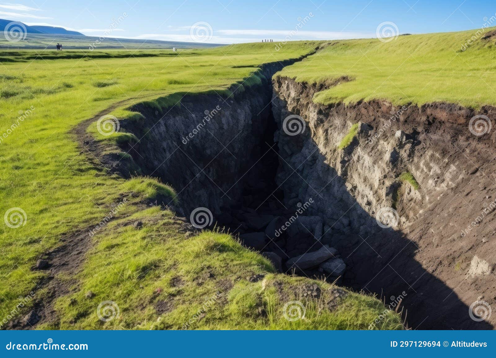 Frost Heave Due To Ground Permafrost Thawing Stock Photo - Image of ...