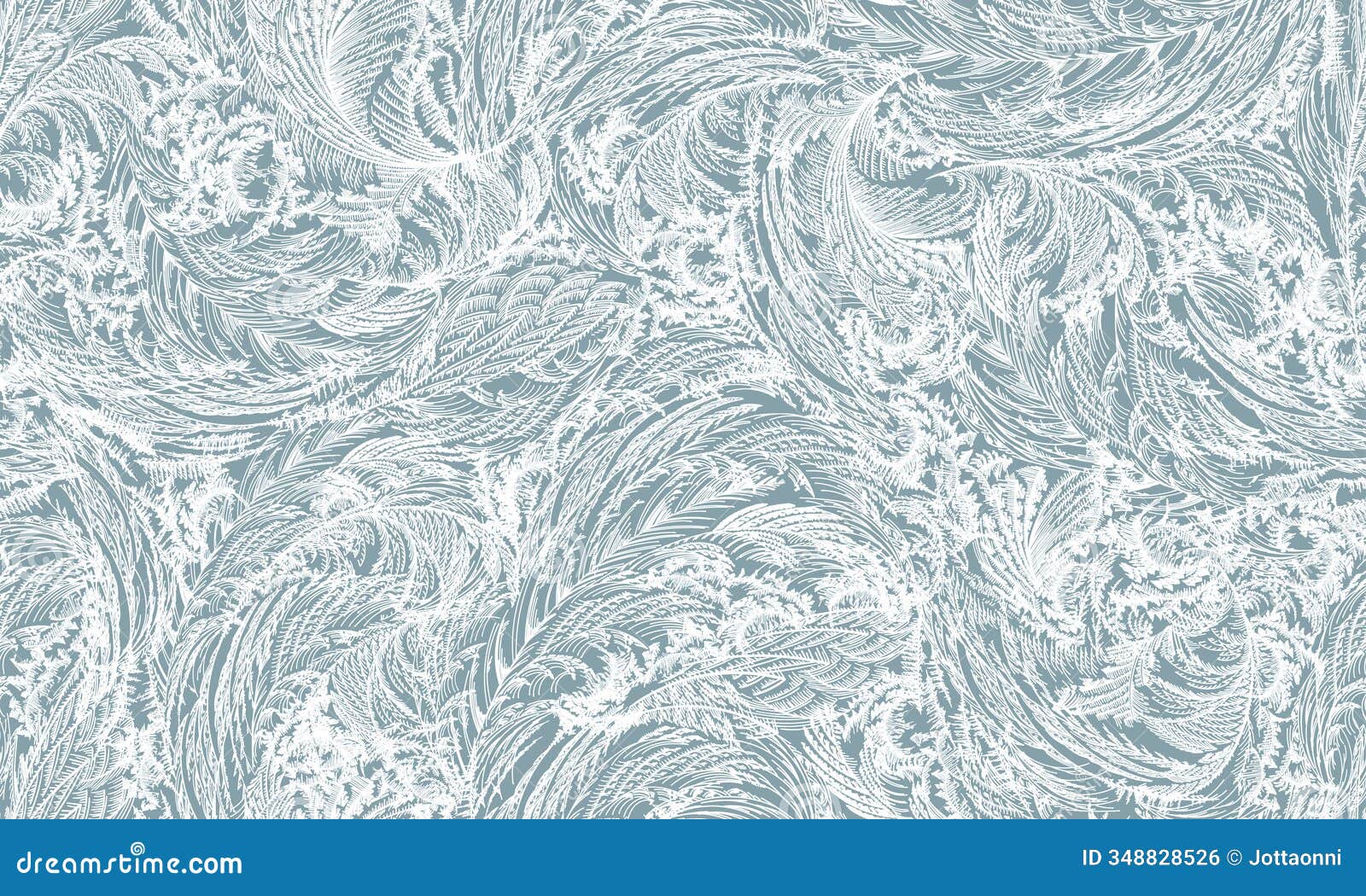 Frost Ice Window Seamless Pattern, Winter Background, Fresh Cool Hand ...