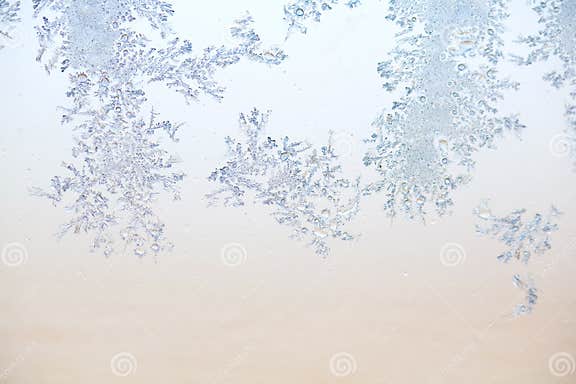 Frost pattern stock photo. Image of season, crystal, space - 10831658