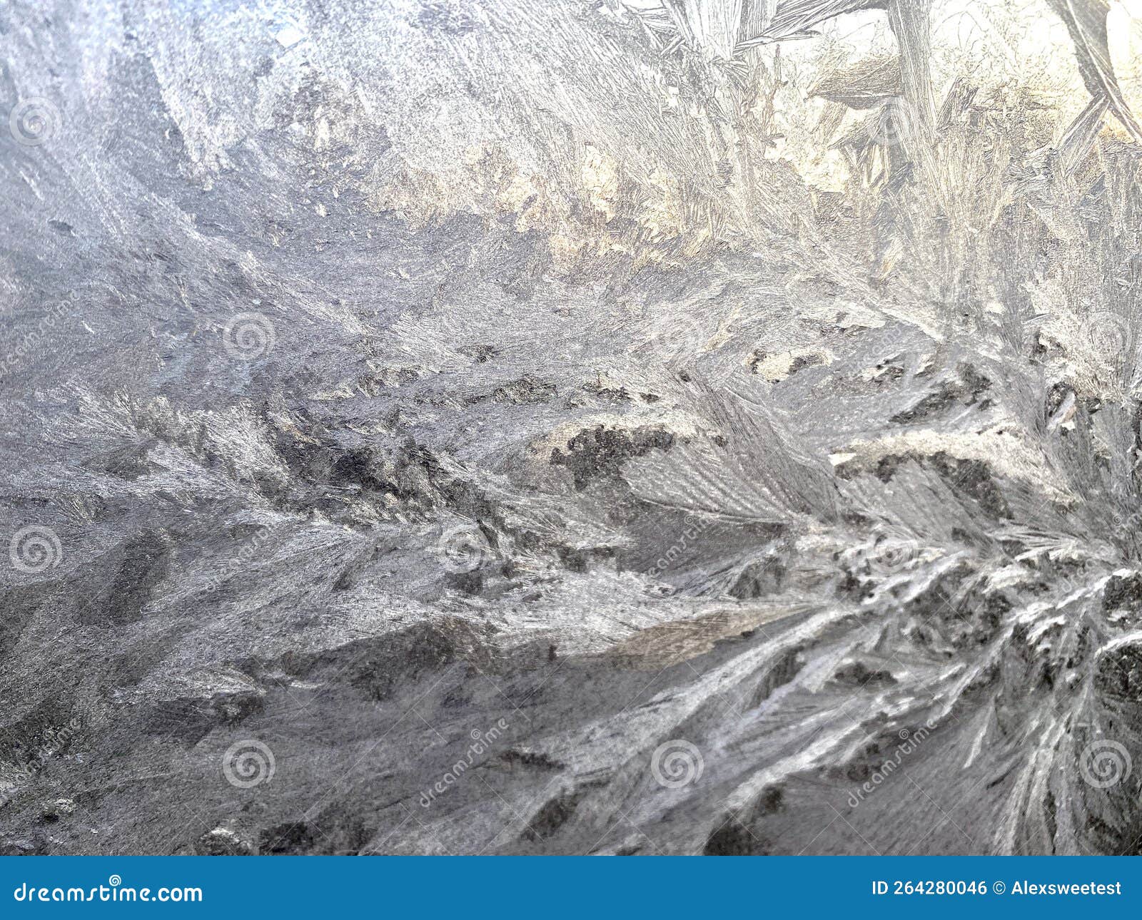 Frost pattern on the glass stock photo. Image of frost - 264280046