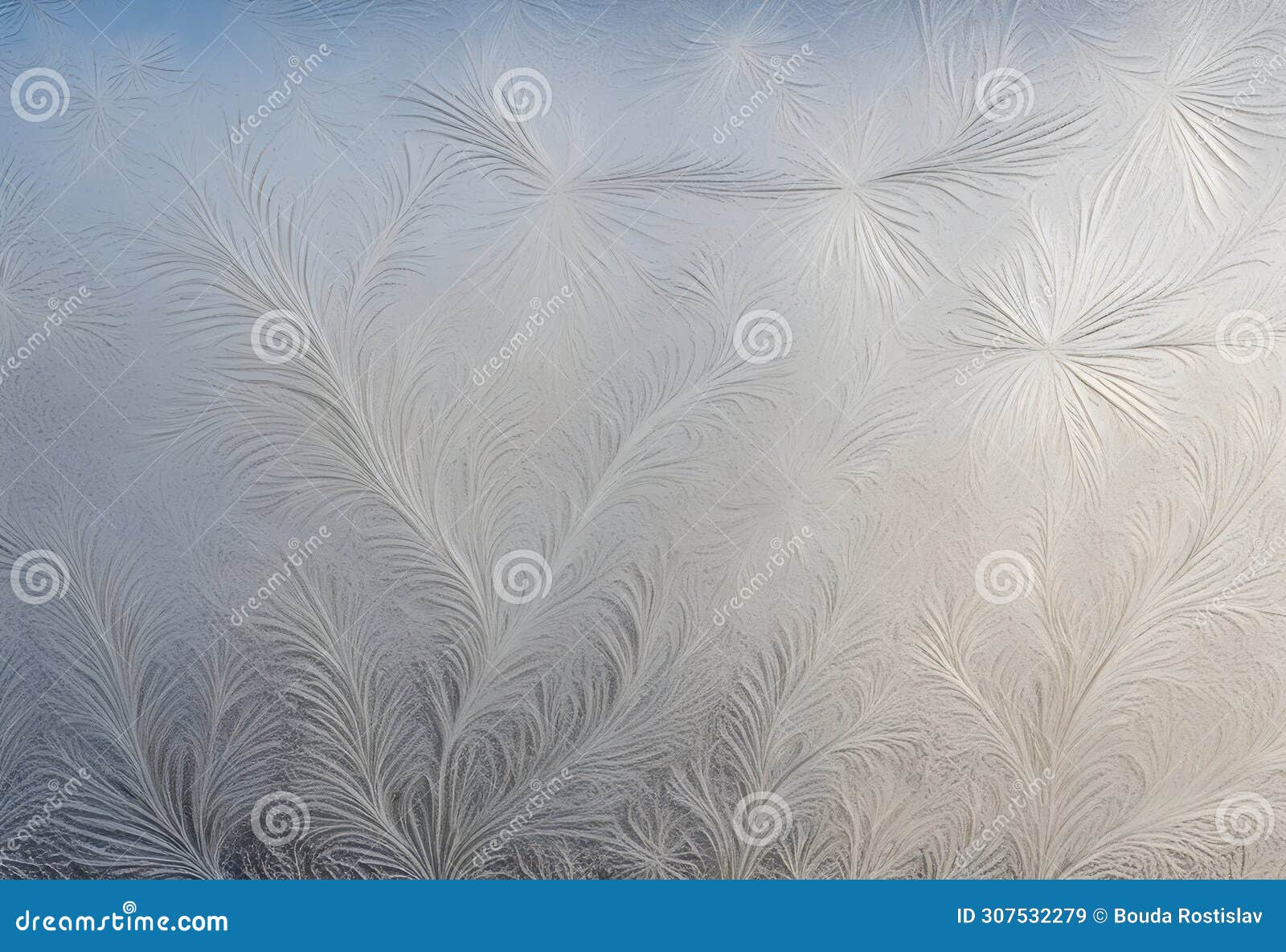 Frost Patterns on Glass stock illustration. Illustration of formation ...