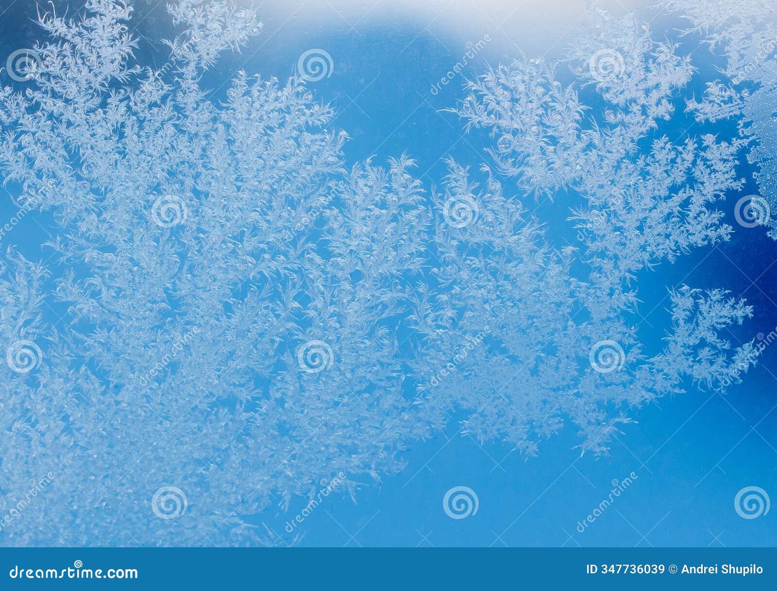 Frost Patterns on Window Glass. Cold Winter Background Stock Image ...