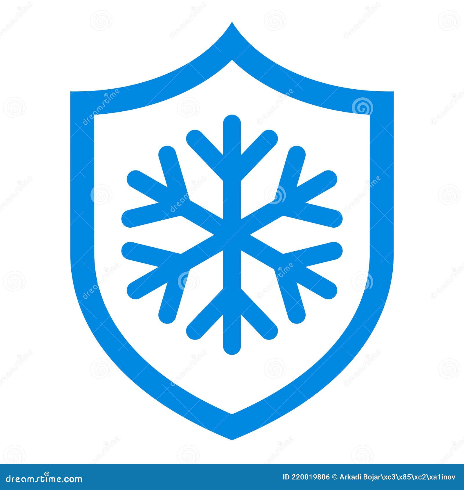 Frost Protection Vector Icon Stock Vector - Illustration of cold ...