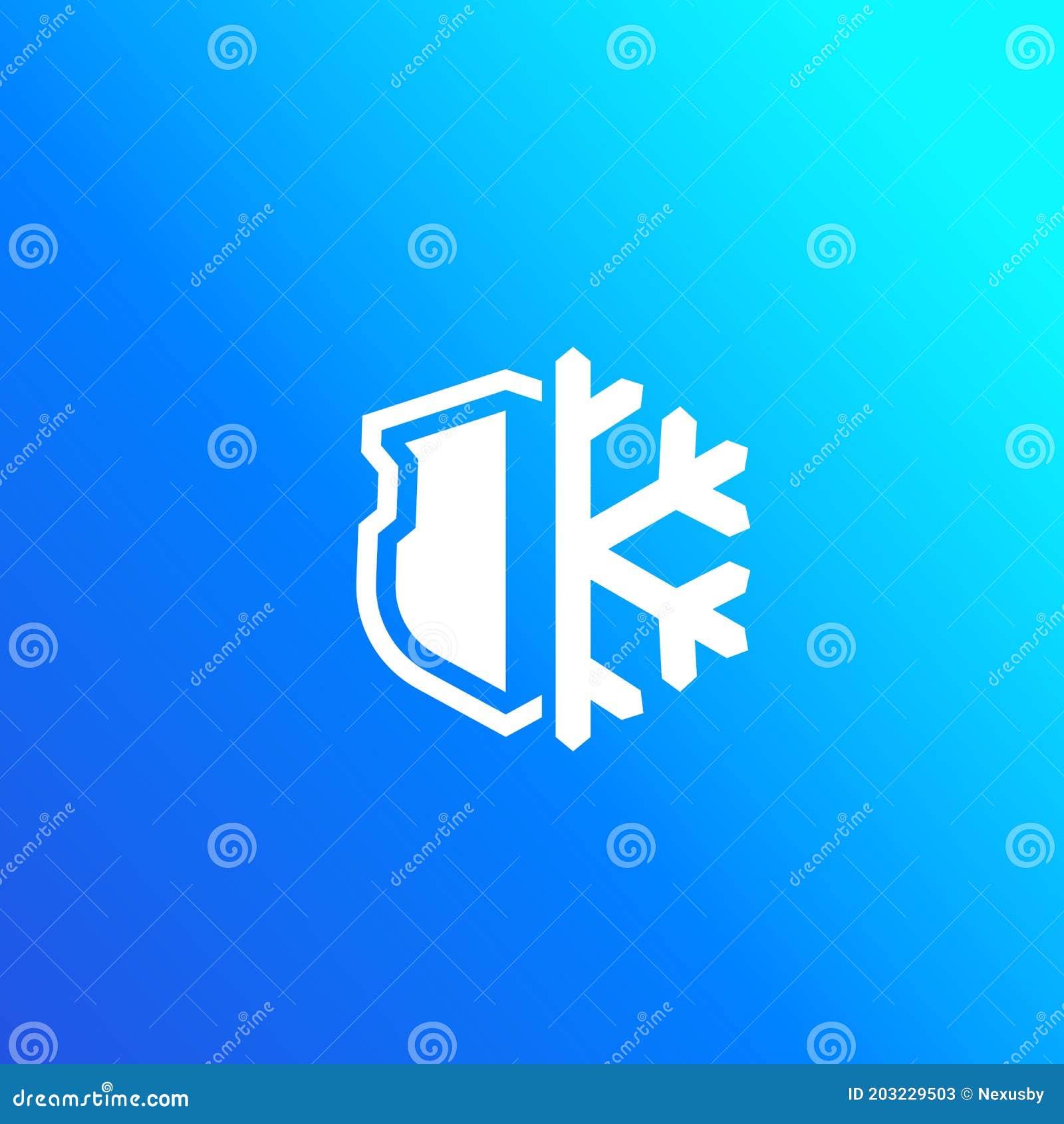 Frost-resistance Sign, Vector Icon Stock Vector - Illustration of line ...