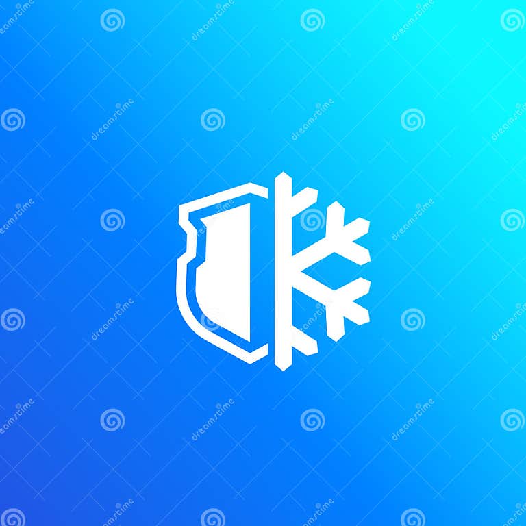 Frost-resistance Sign, Vector Icon Stock Vector - Illustration of line ...