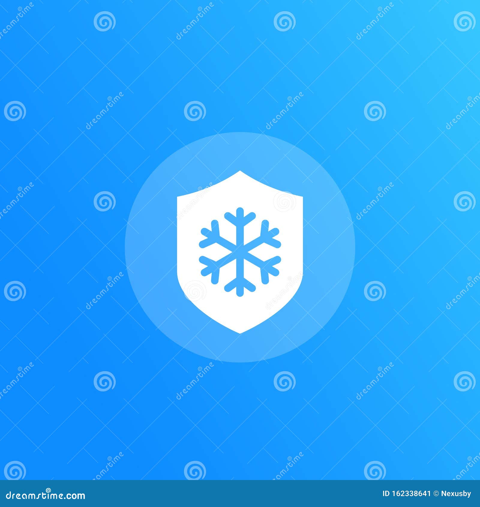 Frost Resistant Vector Icon Stock Vector - Illustration of logo, impact ...