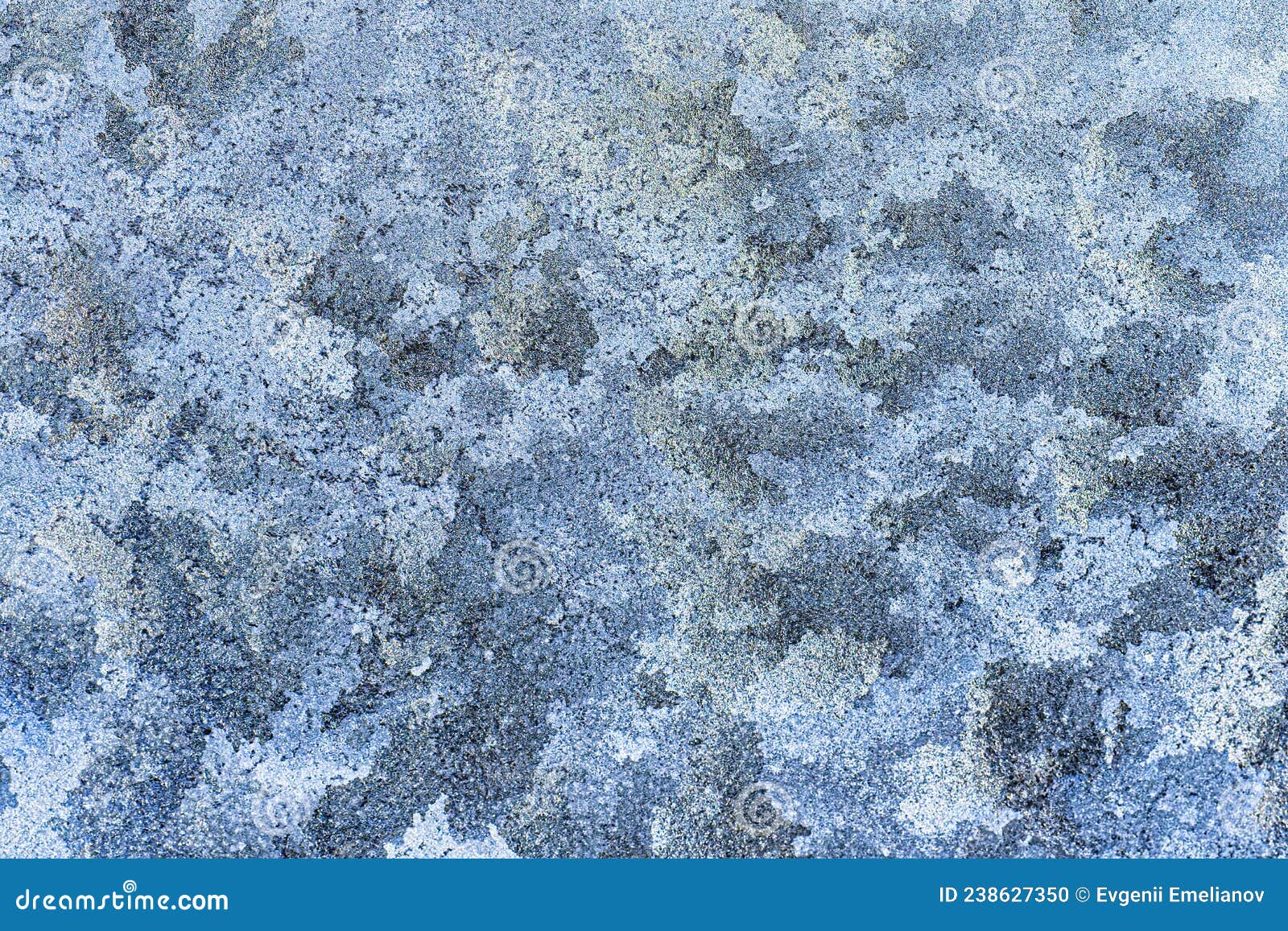 Frost Texture on Frozen Glass in Winter Stock Photo - Image of blue ...