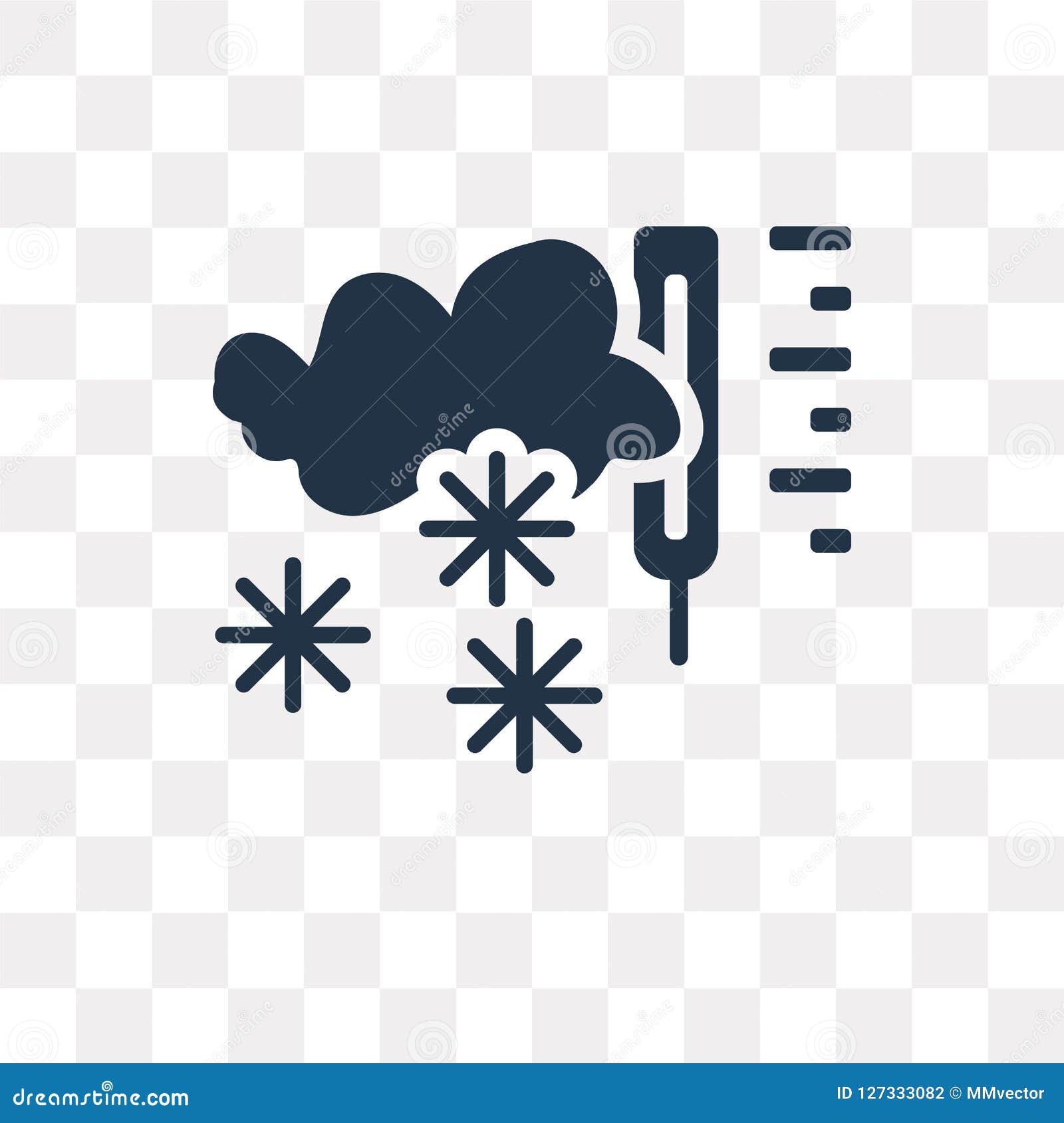 Frost Vector Icon Isolated on Transparent Background, Frost Tra Stock ...