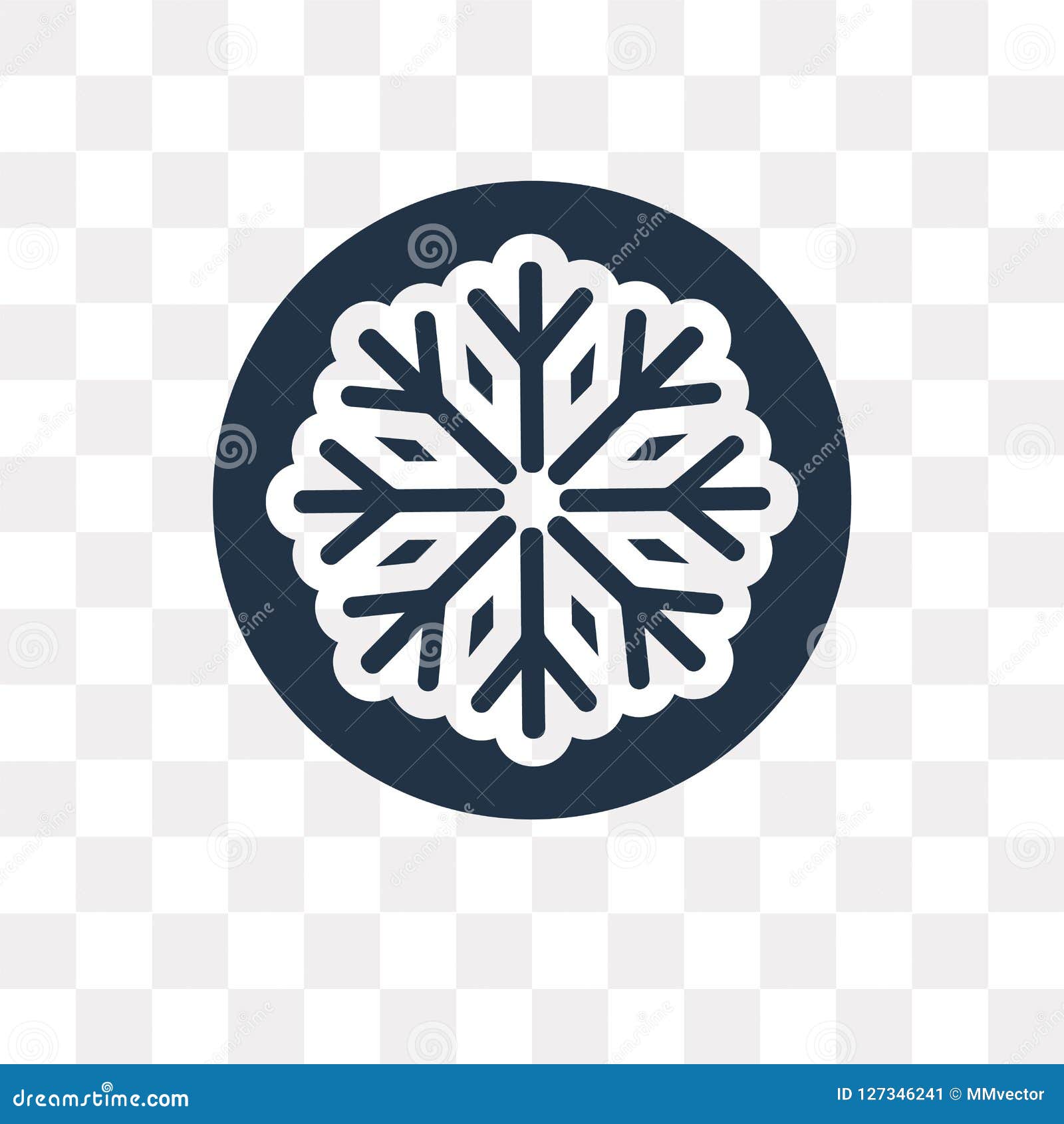 Frost Vector Icon Isolated on Transparent Background, Frost Tra Stock ...