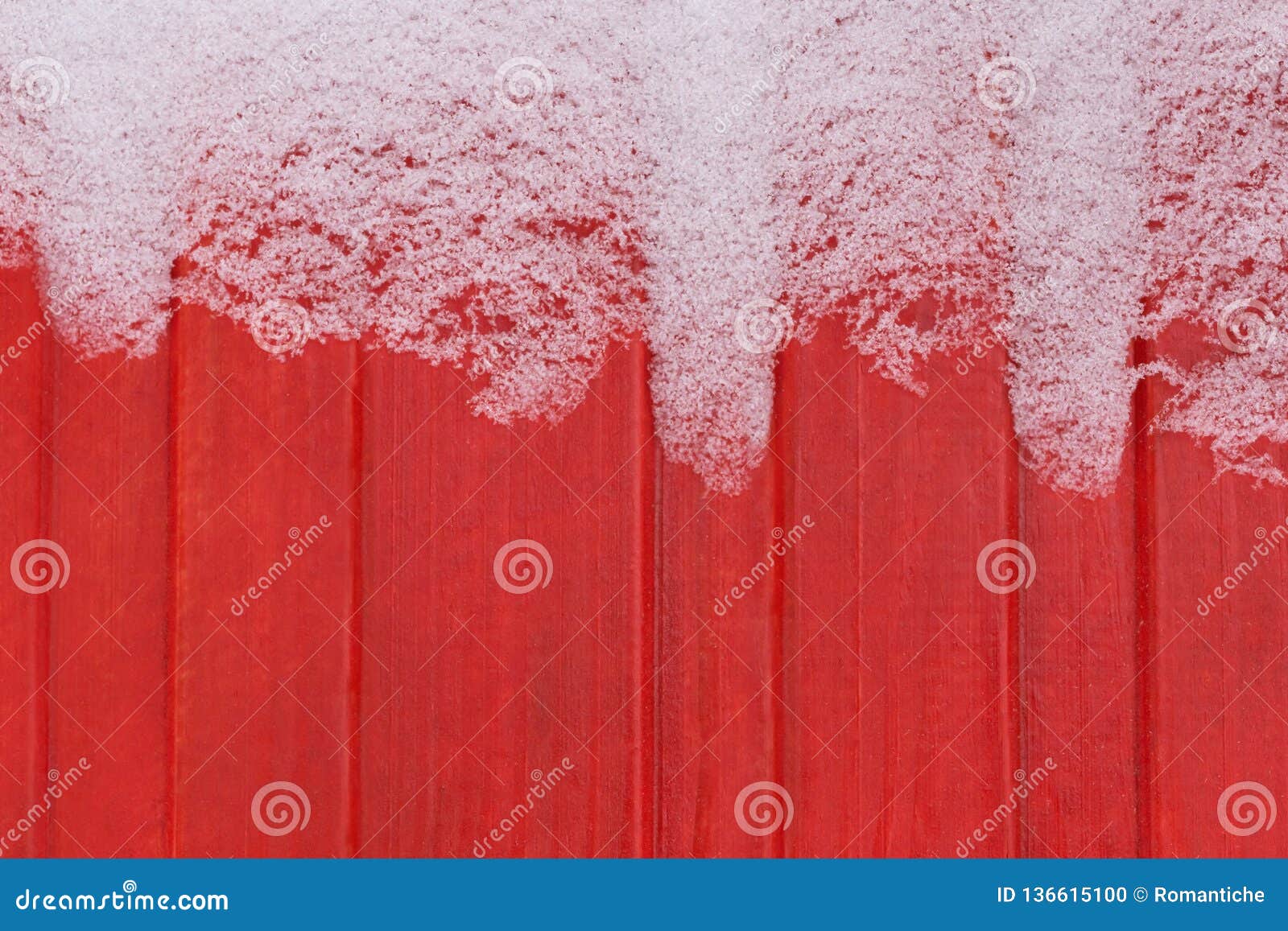 Frost on wooden wall stock photo. Image of frost, nature - 136615100