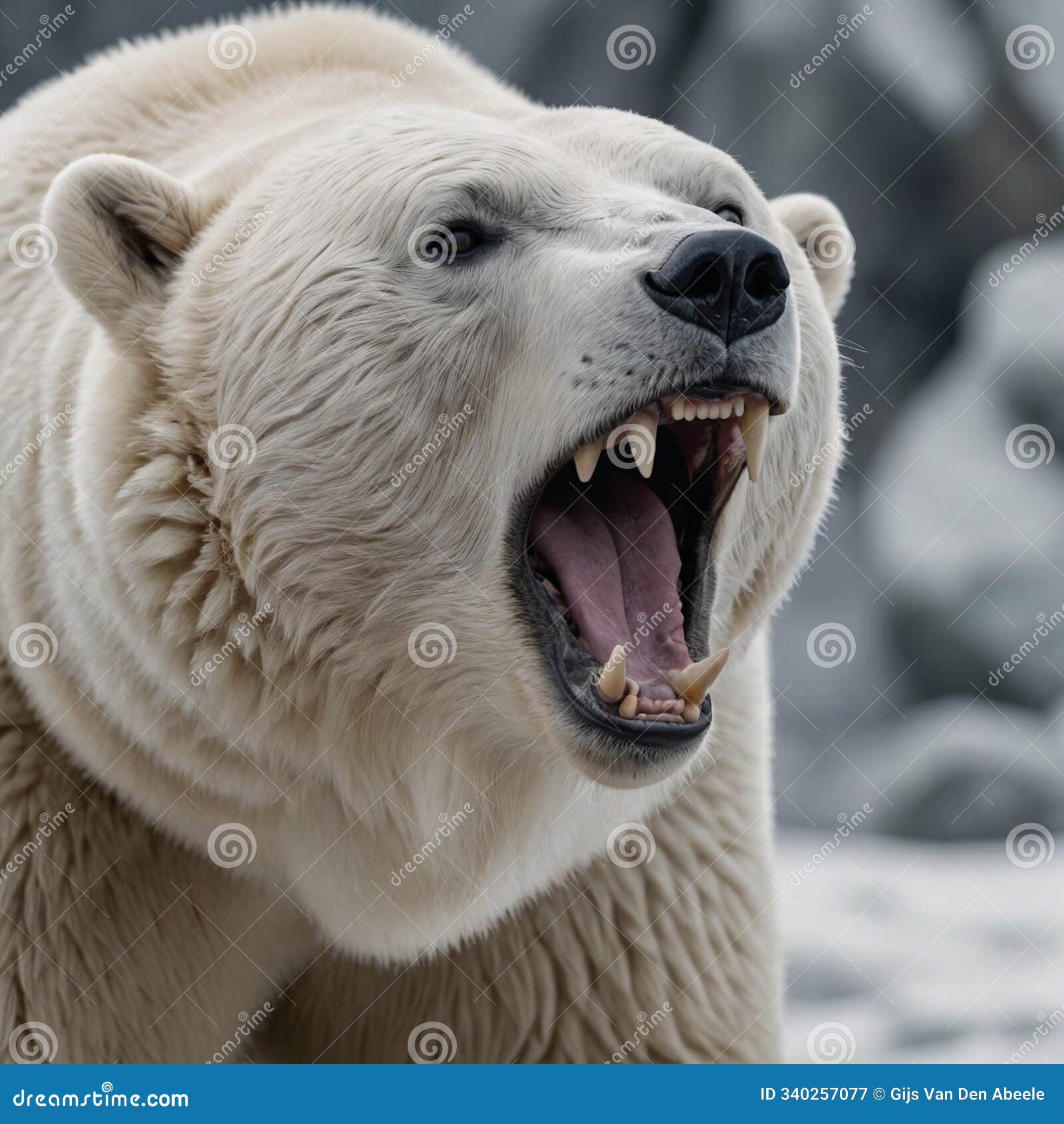 Frostbite By Bea Polar Bear Illustrator Stock Photo | CartoonDealer.com ...