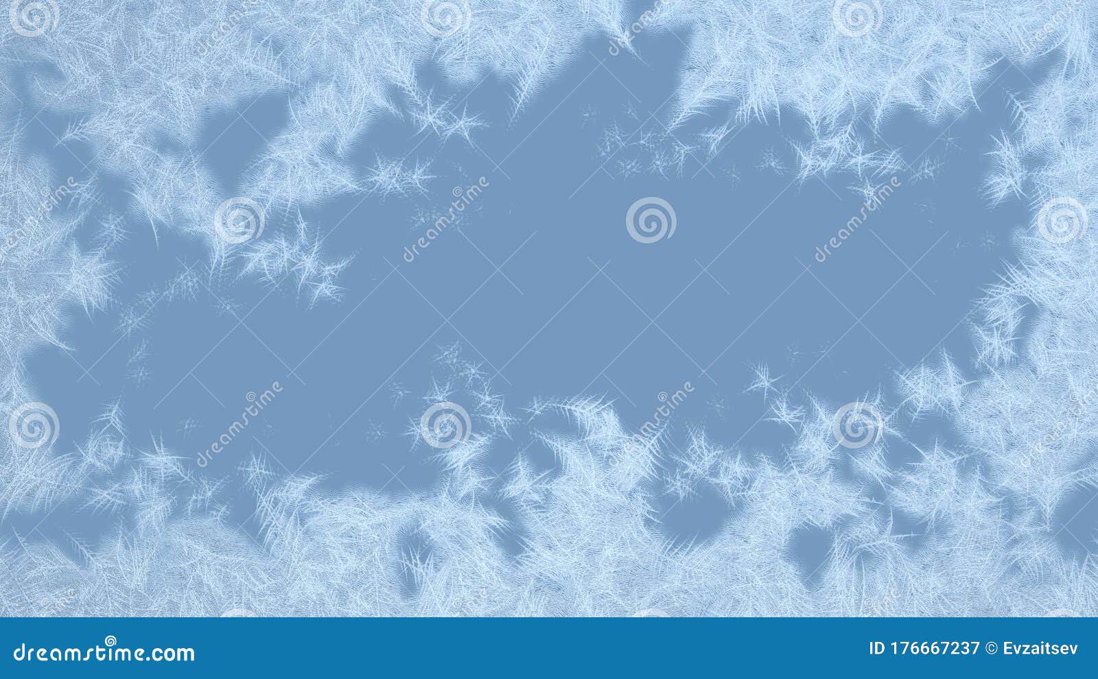 Frosted Frame from Borders To the Center. Frosted Patterns Stock ...