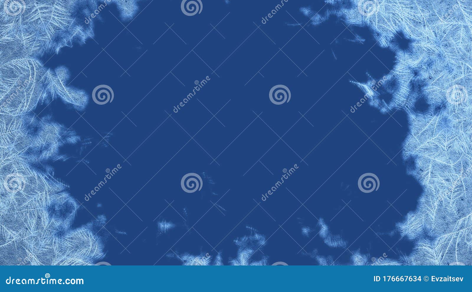 Frosted Frame from Borders To the Center. Frosted Patterns Stock ...