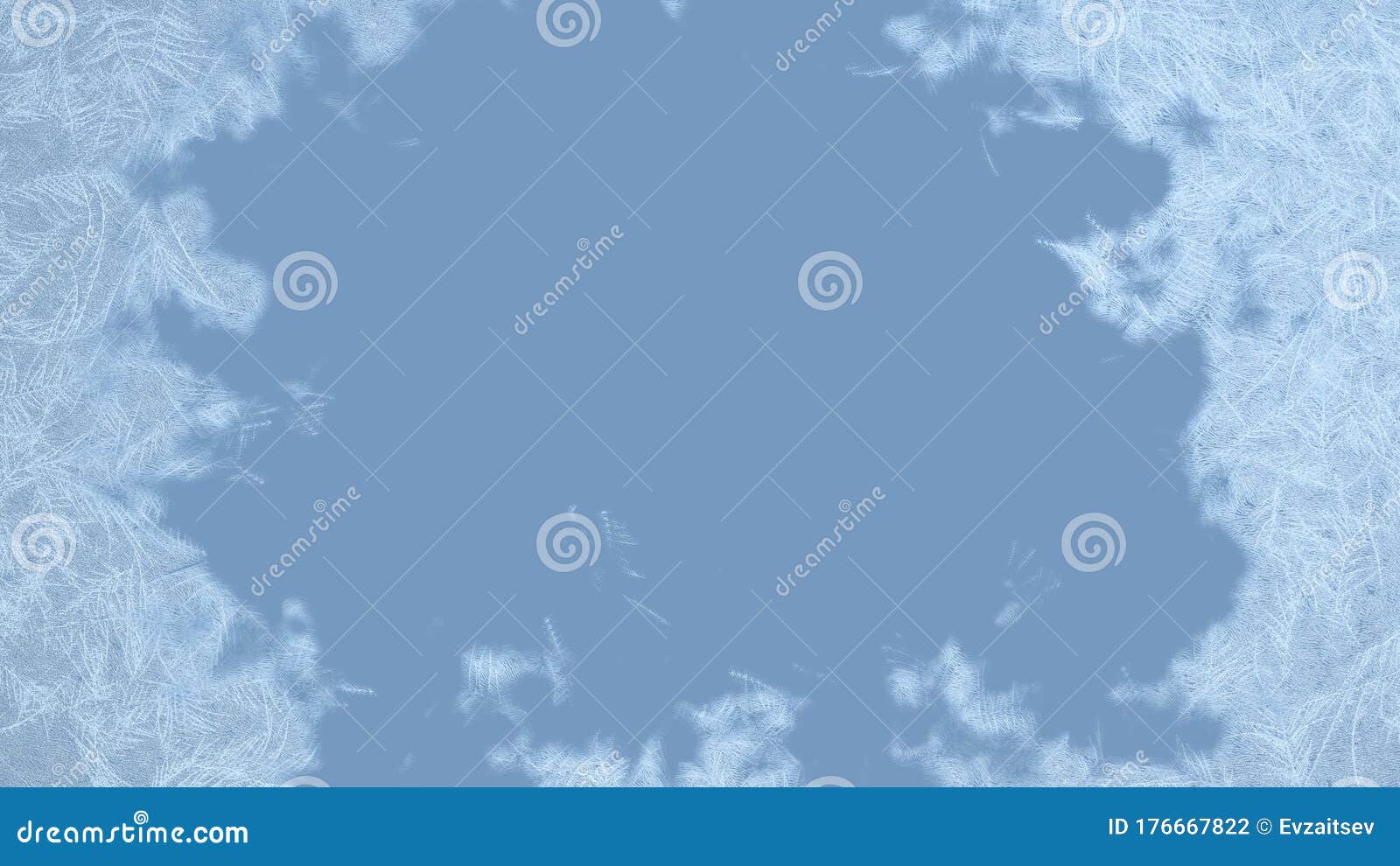 Frosted Frame from Borders To the Center. Frosted Patterns Stock ...