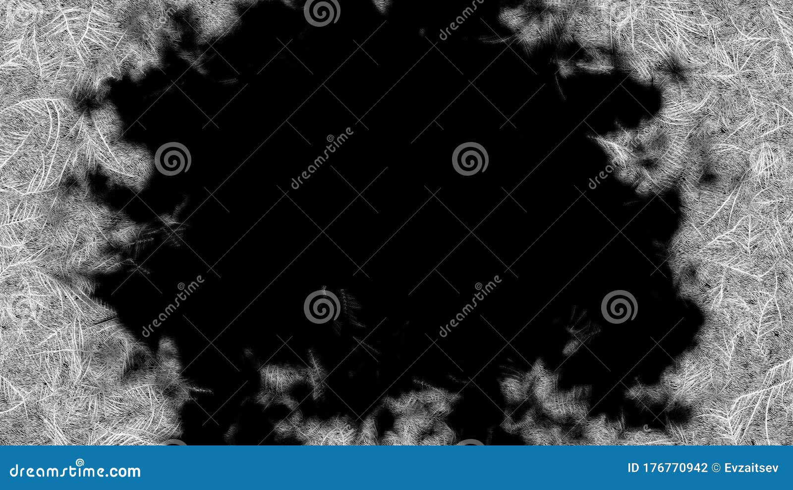 Frosted Frame from Borders To the Center. Frosted Patterns Stock ...