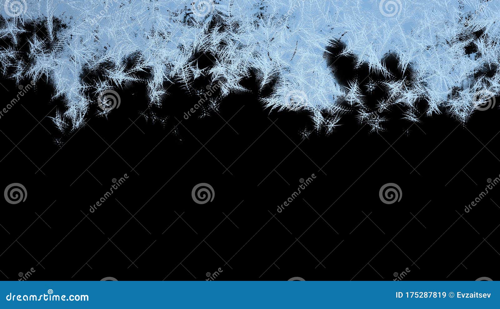 Frosted Frame from Top To the Bottom. Stock Illustration - Illustration ...