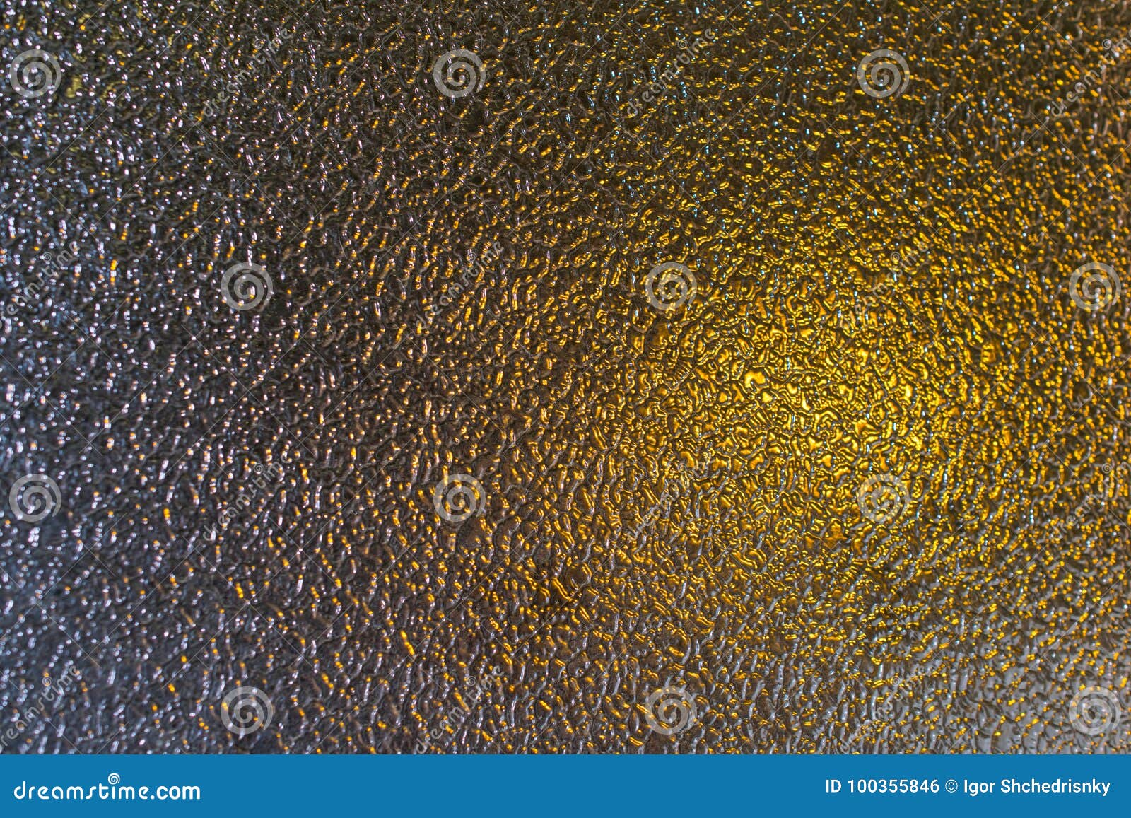 Frosted Glass Texture As Background Grey Gold Stock Photo - Image of ...