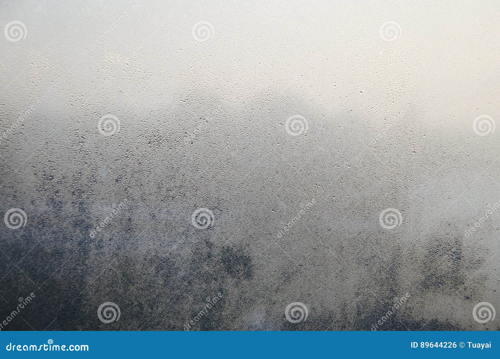 Texture Of A Fogged Window. The First Frosts, Moisture Condenses On The ...