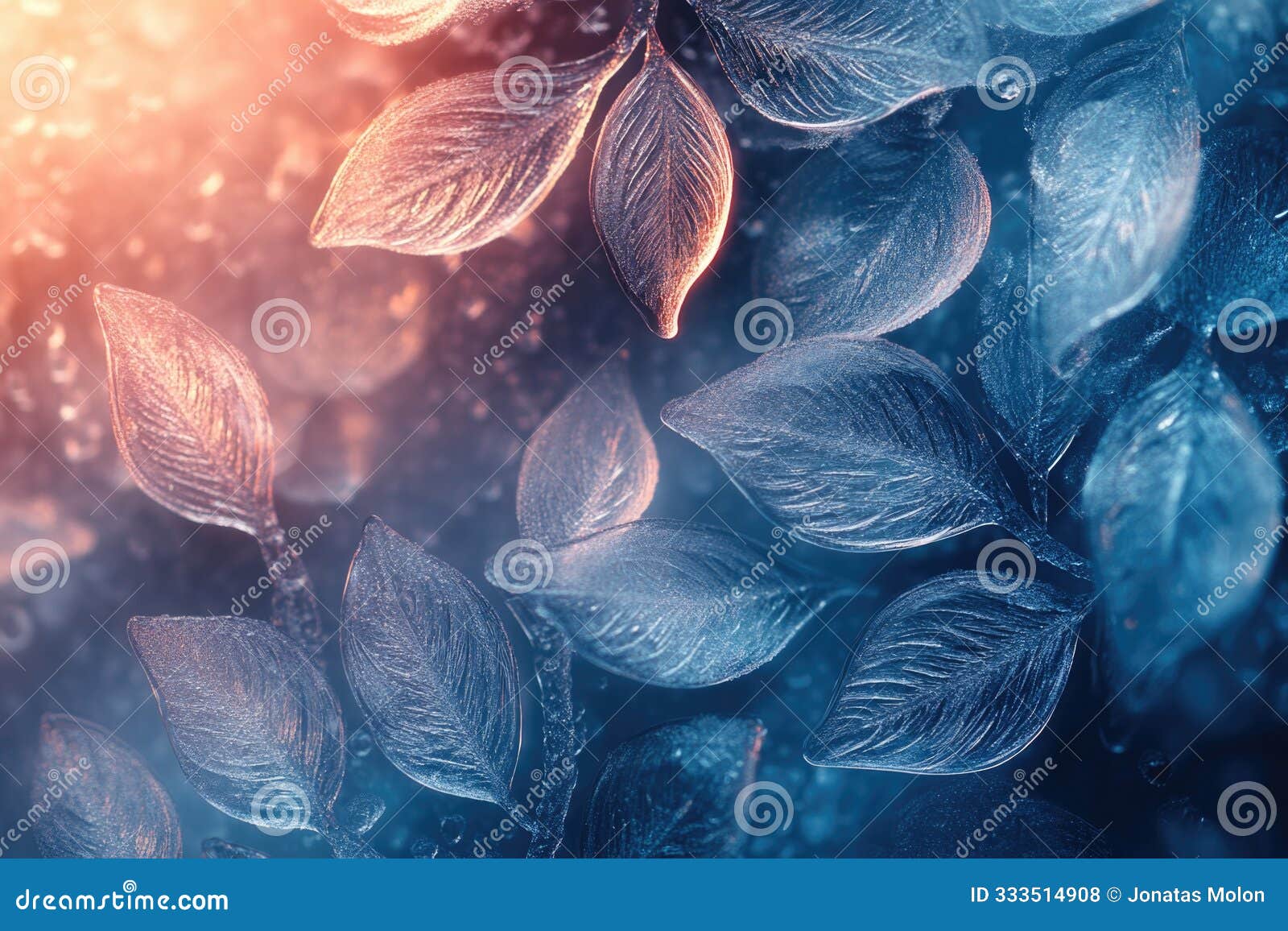 Frosted Window Glass Patterns Create a Wintery Abstract Backdrop Perf ...