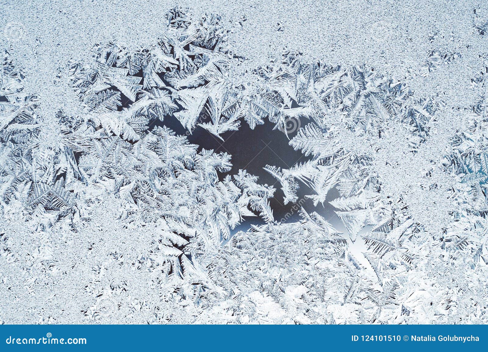 Frosted winter window stock photo. Image of hoarfrost - 124101510