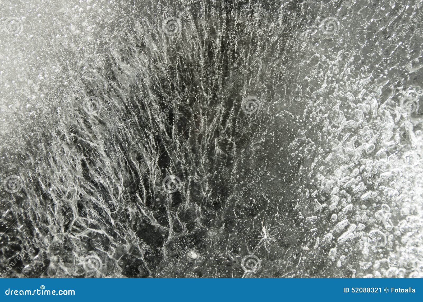 Frostwork stock image. Image of frostwork, frozen, bright - 52088321