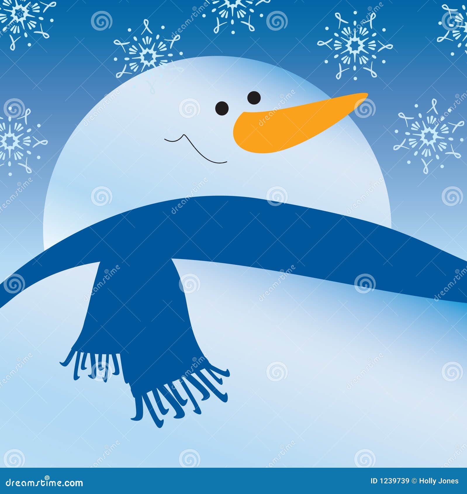 Frosty stock vector. Illustration of white, cute, outdoors - 1239739