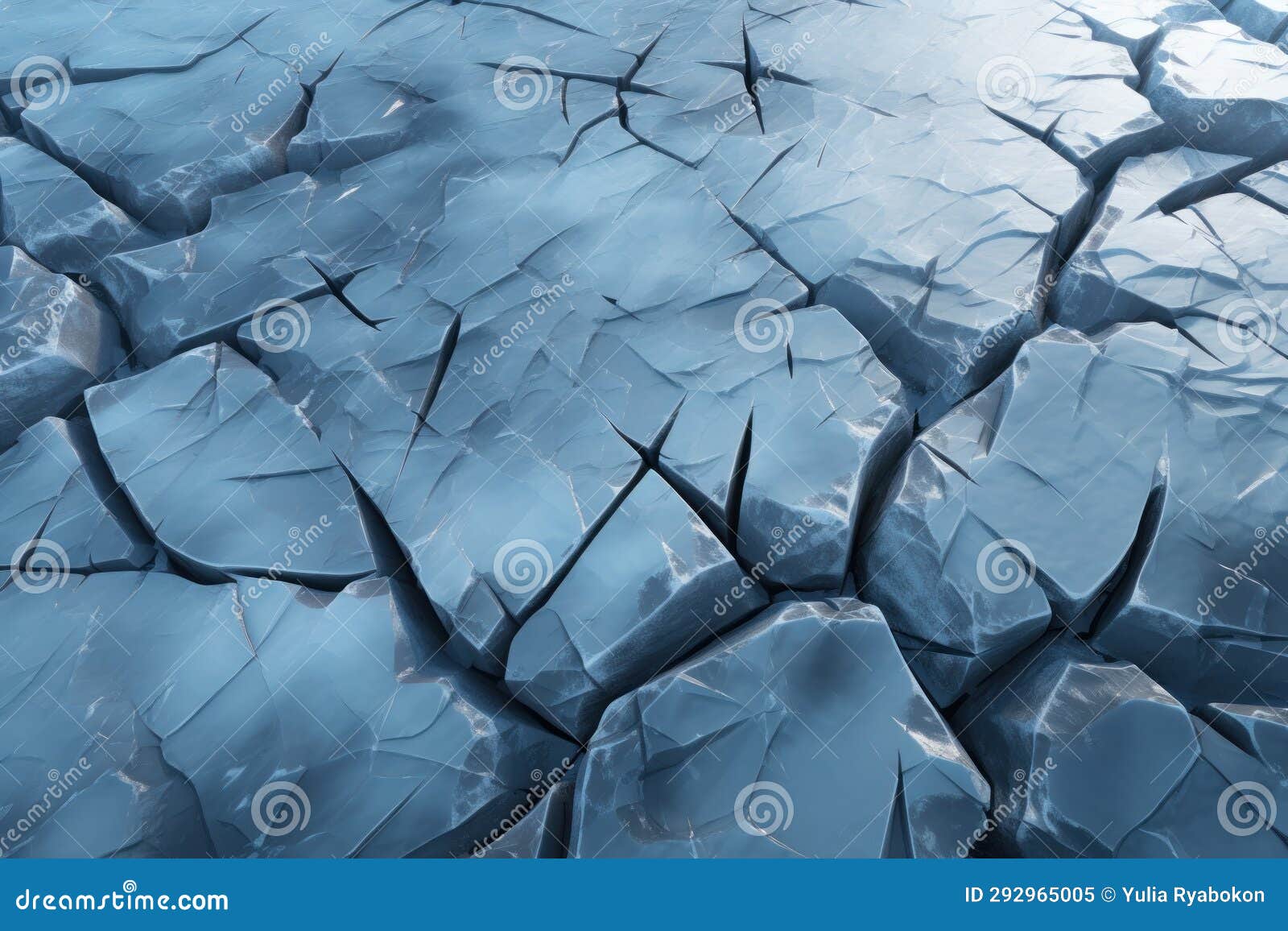 Frosty Crack Ice Surface. Generate Ai Stock Image - Image of generated ...