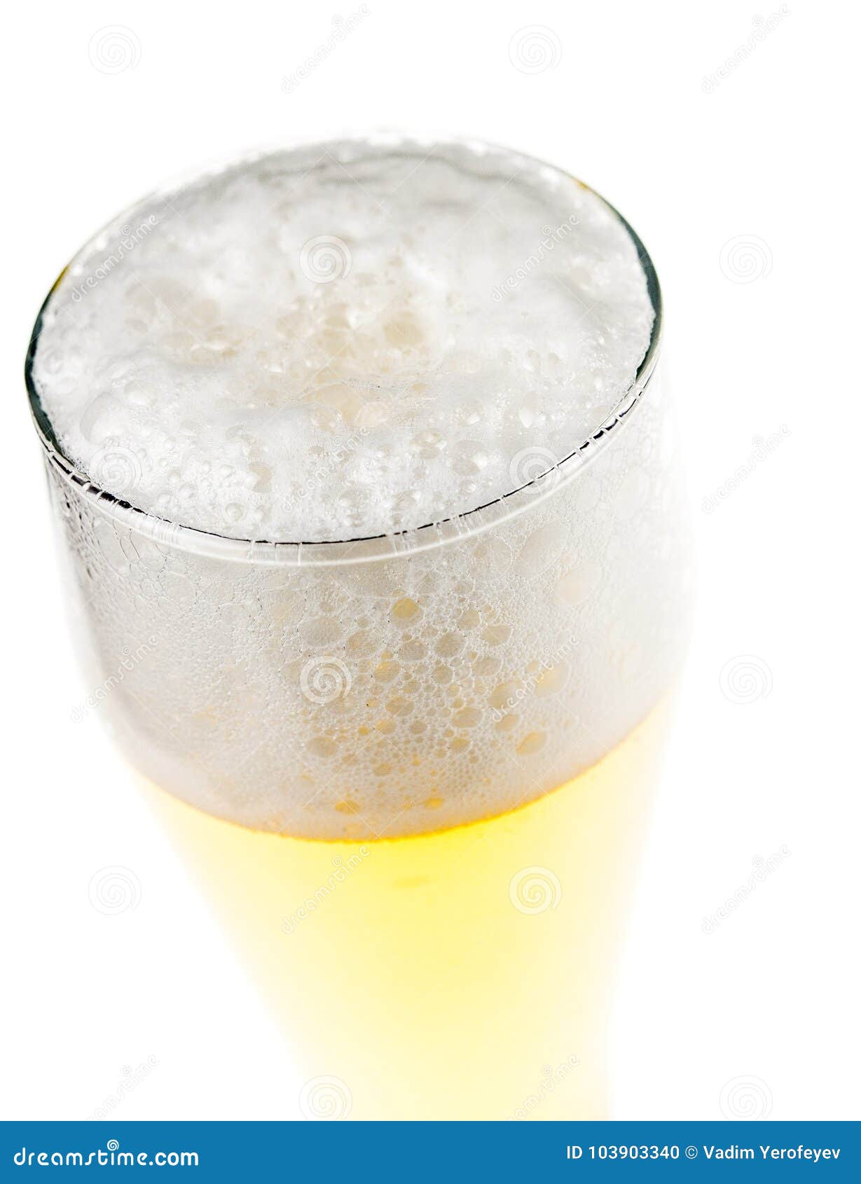 Frosty Mug of Beer Isolated on White Background Stock Photo - Image of ...