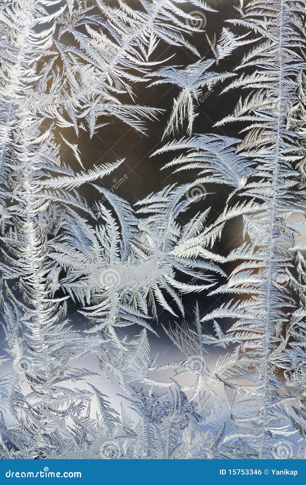 Frosty pattern stock photo. Image of climate, glass, beauty - 15753346