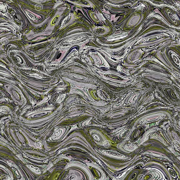 Wavy Stained Glass Abstract Pattern Stock Illustration - Illustration ...