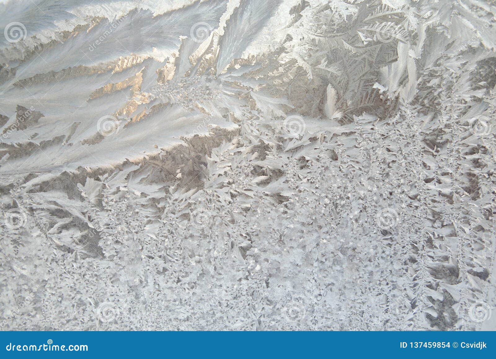 Frosty Pattern on the Window Glass Stock Photo - Image of merry ...