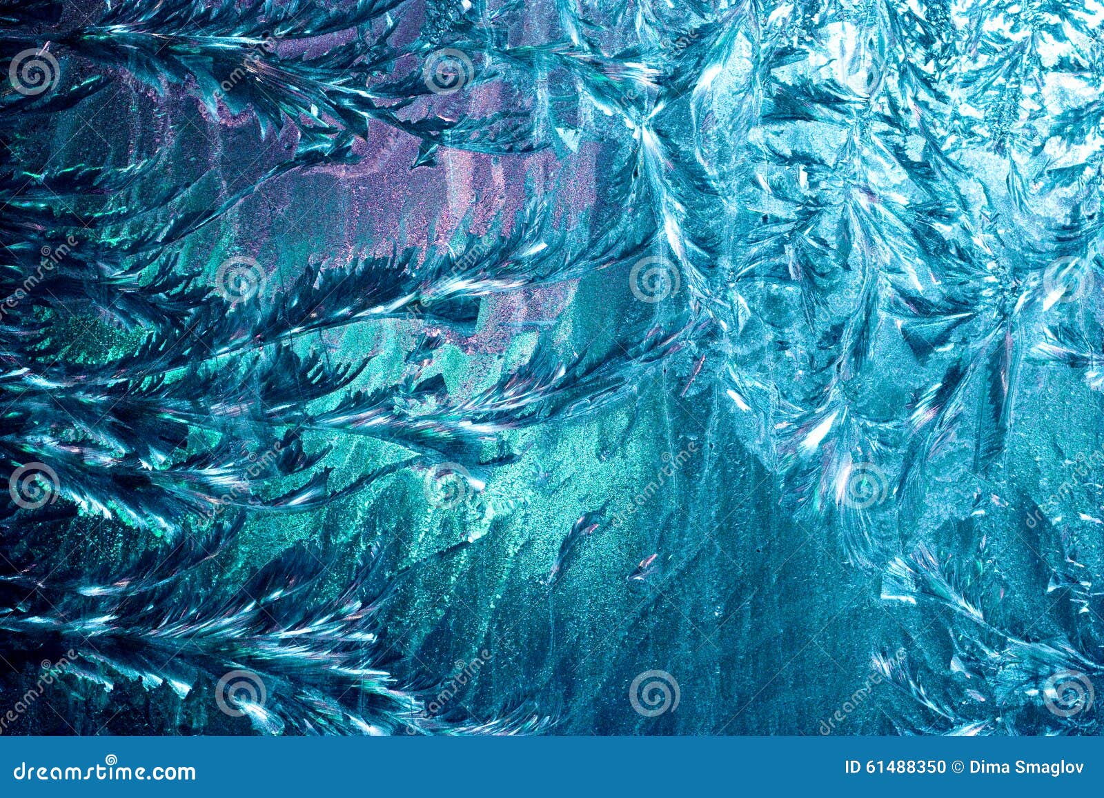 Frosty Pattern on Window in Winter Season Stock Photo - Image of snowy ...