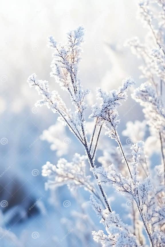 Frosty Silver and Light Blue Grainy Gradient Creating a Crisp Cold ...