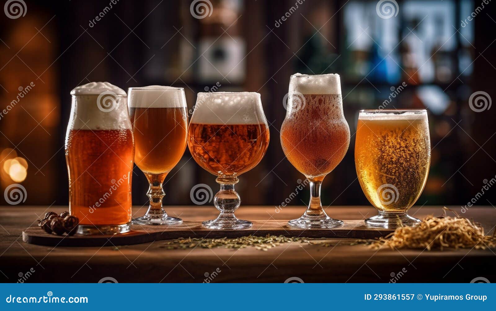 Frothy Drink in Pint Glass, Refreshing Celebration of Craft Beer ...