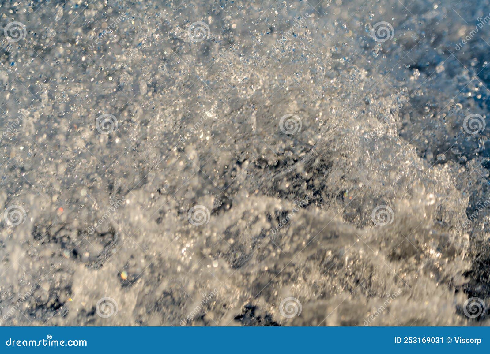 Frothy Water Splash Abstract Background Stock Image - Image of splash ...