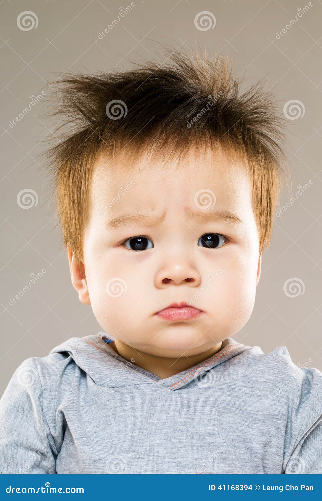 Frowning eye baby stock photo. Image of lovely, person - 41168394
