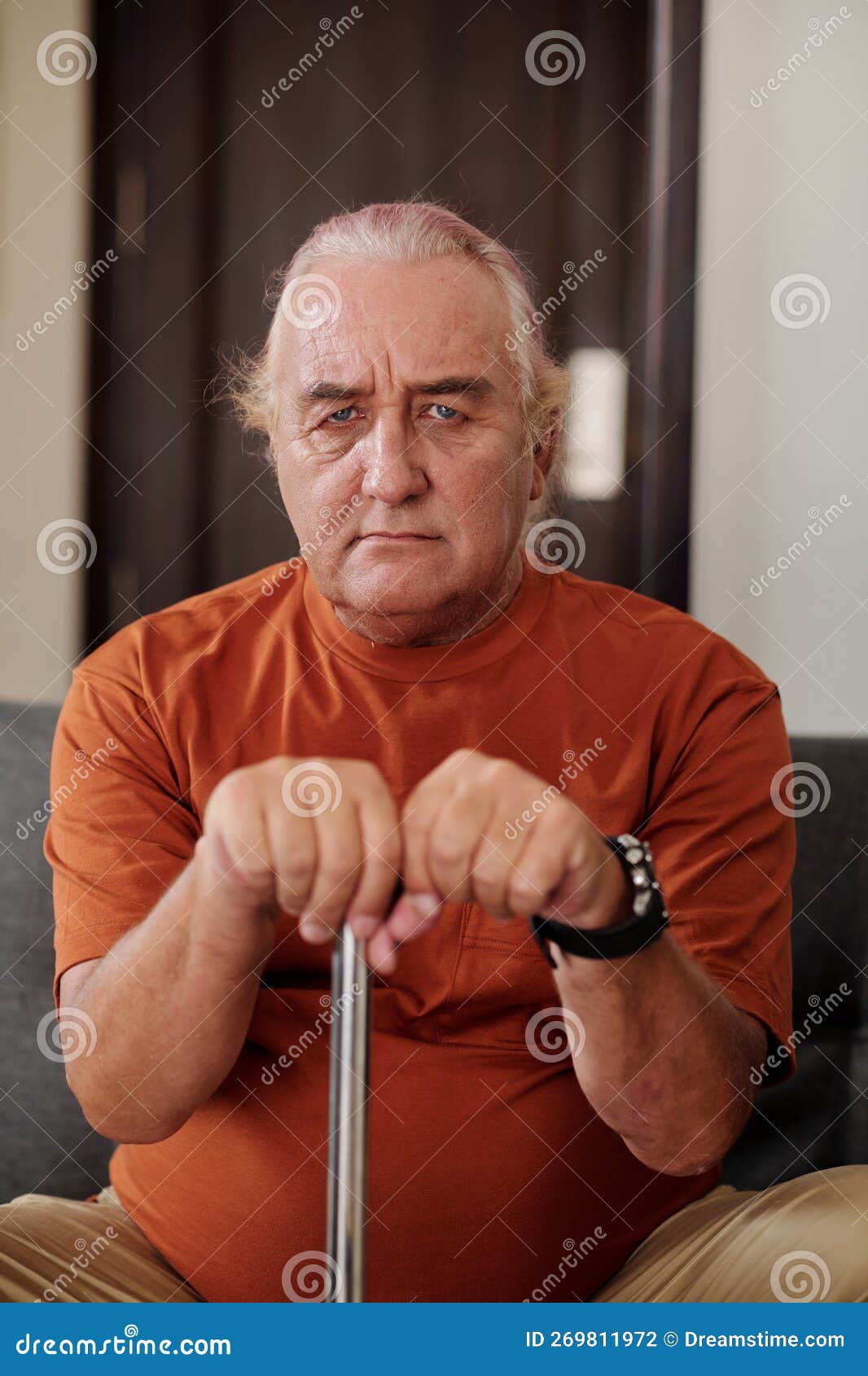 Frowning Senior Man stock photo. Image of cheerful, senior - 269811972 Frowning Senior Man stock photo. Image of cheerful, senior - 269811972