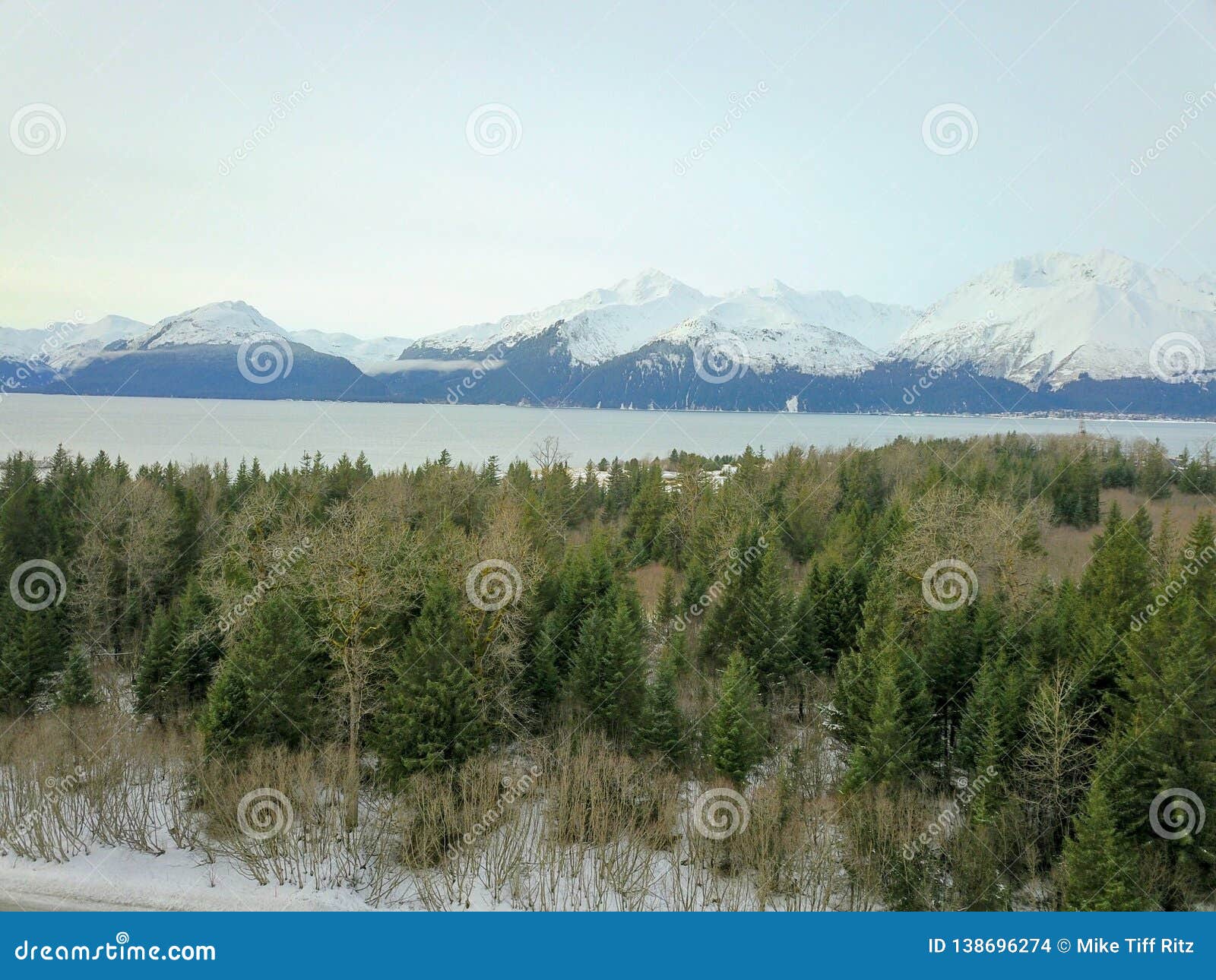 Frozen Alaska shipyard stock photo. Image of frozen - 138696274