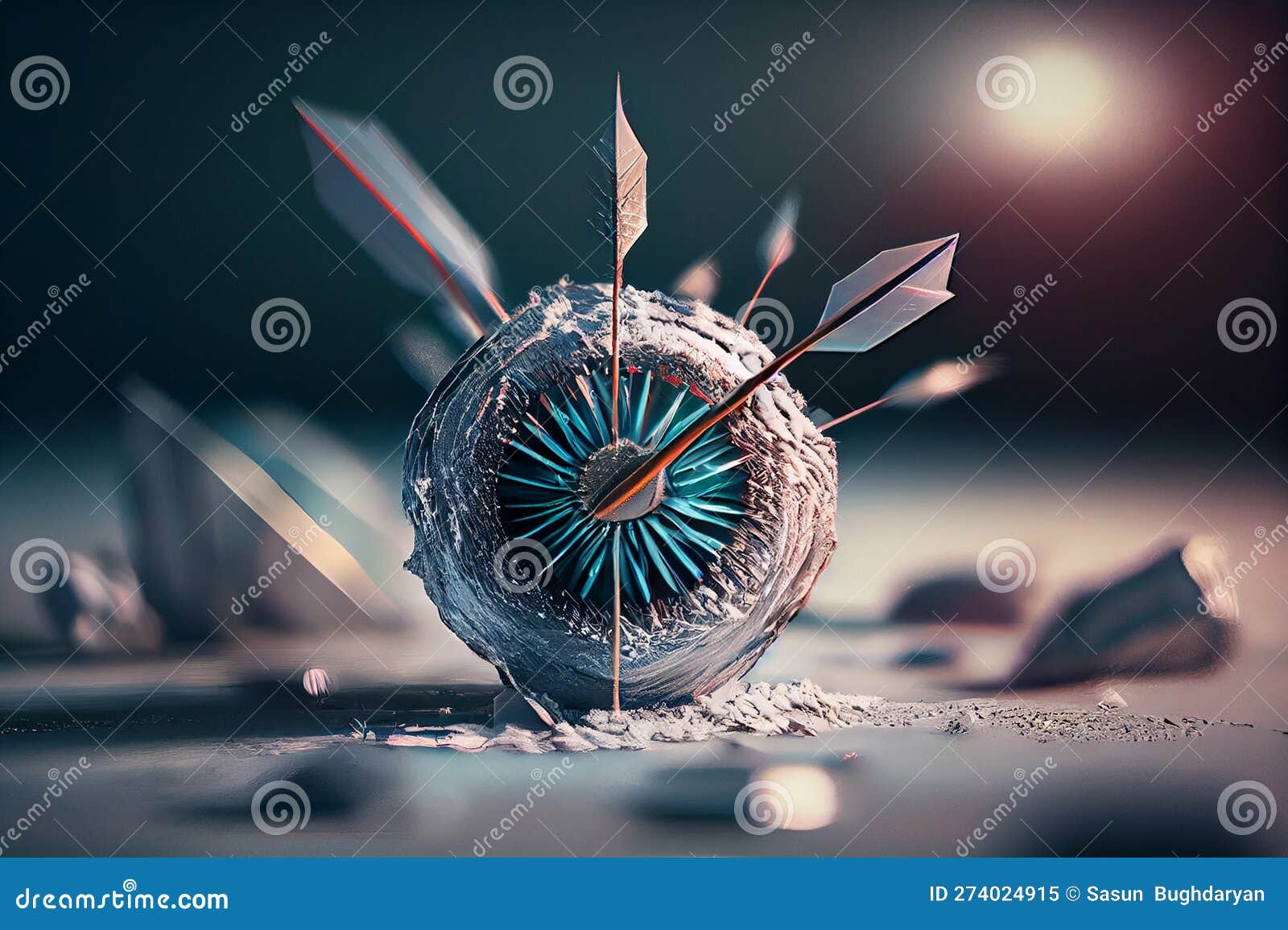 Frozen Arrow Stock Image | CartoonDealer.com #12049459