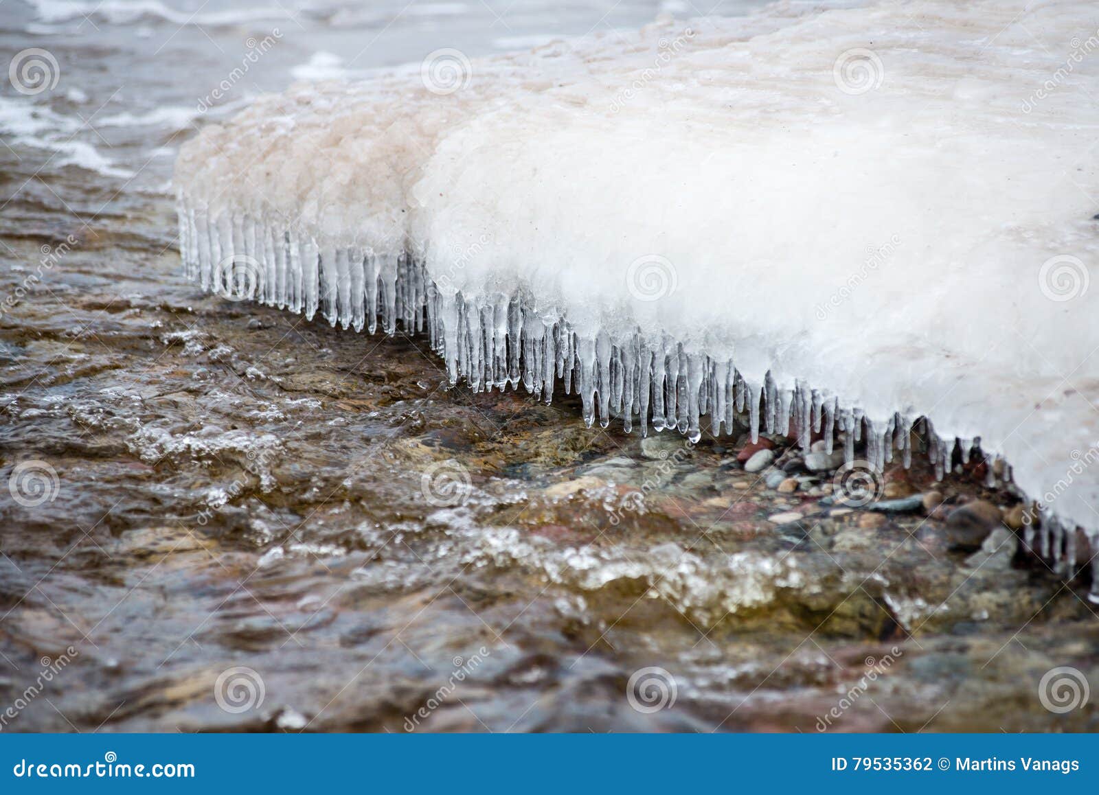 Frozen Beach View by the Baltic Sea Stock Photo - Image of europe, cold ...