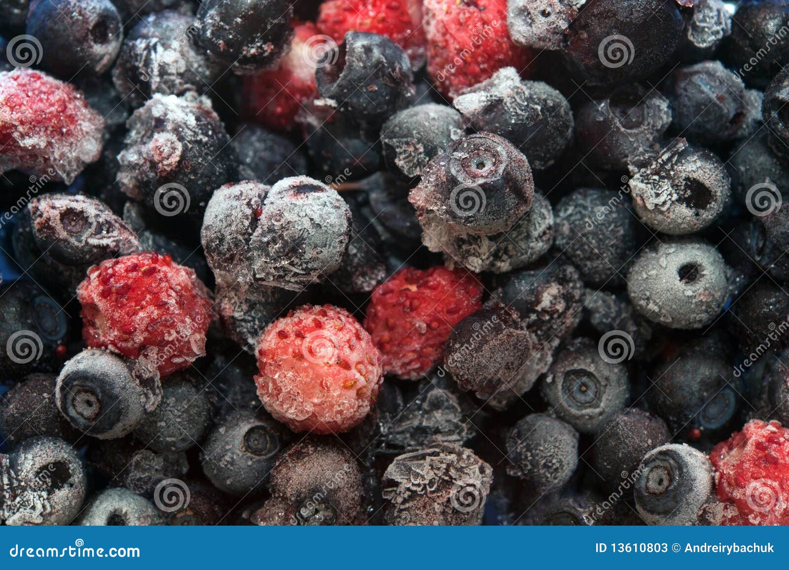 Frozen berries stock image. Image of flavorful, macro - 13610803