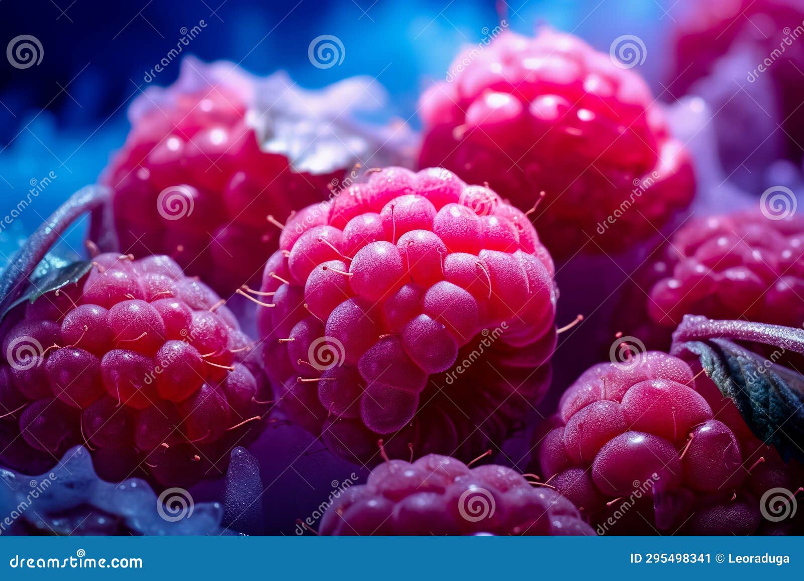 Frozen berries stock illustration. Illustration of biology - 295498341