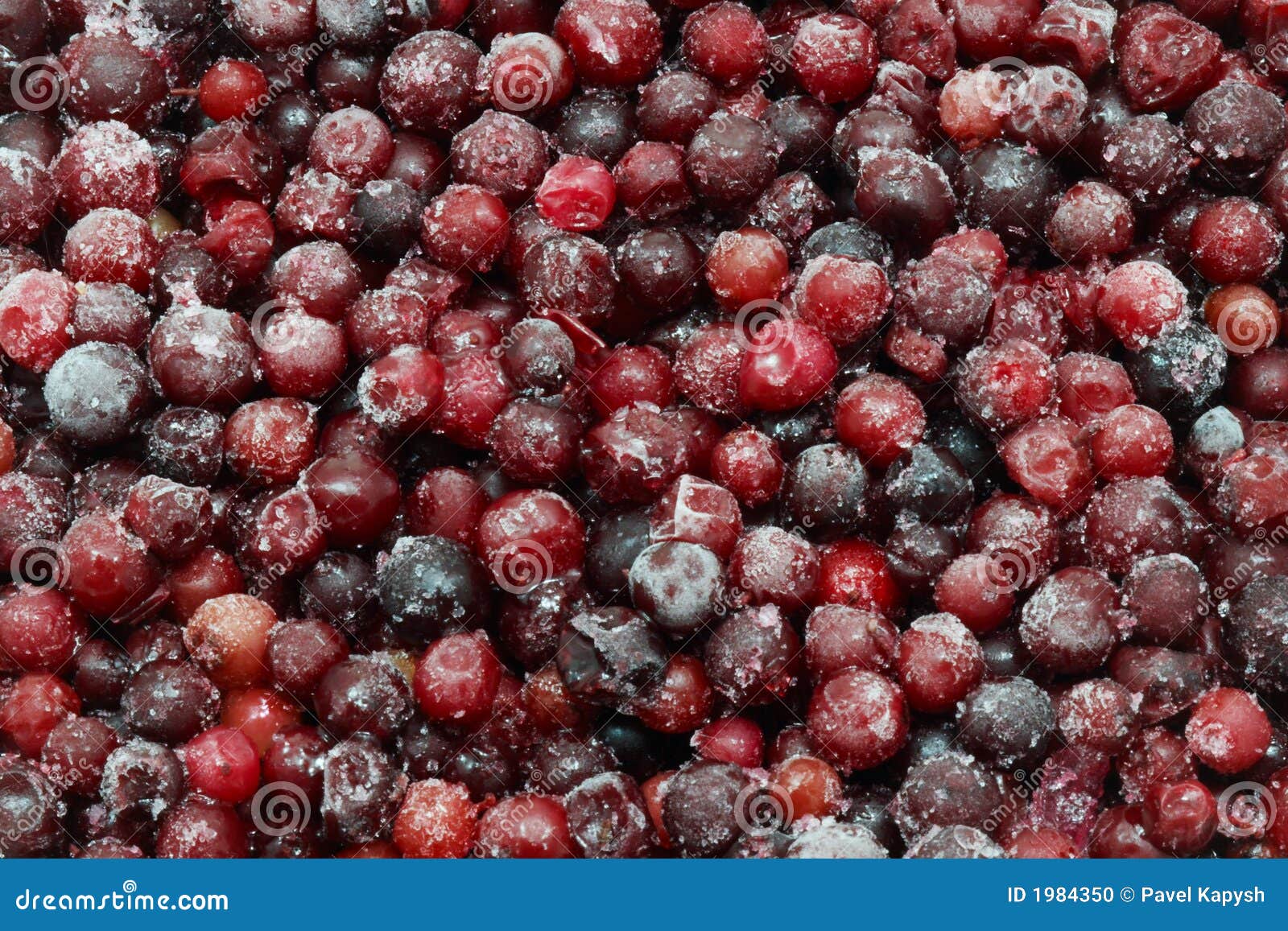 Frozen Berries for Background Stock Photo - Image of healthy, organic ...