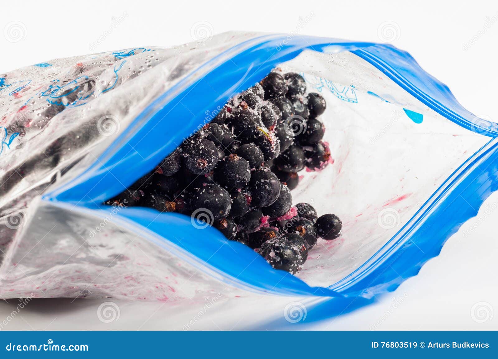 Frozen blueberries stock image. Image of berry, blue - 76803519