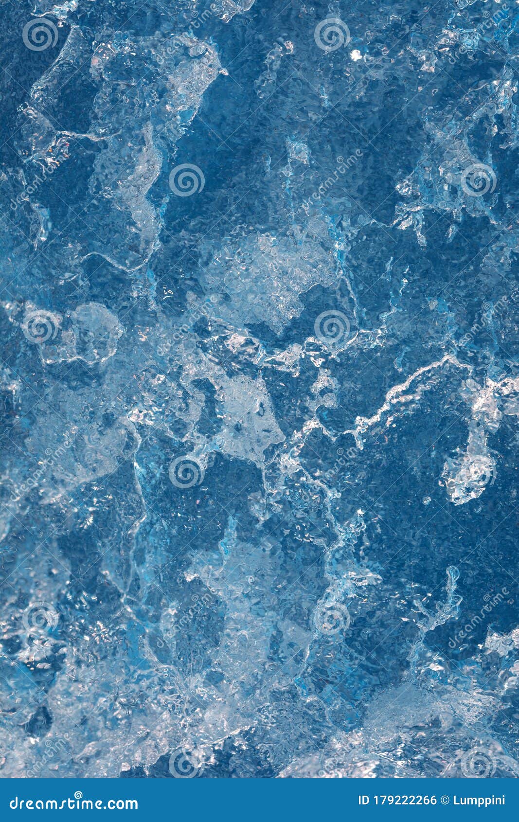 Frozen Blured Ice . Abstract Winter Background Stock Photo - Image of ...
