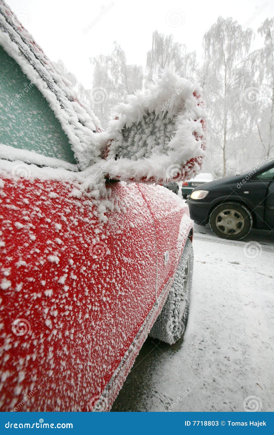 Frozen car stock image. Image of climate, auto, february - 7718803